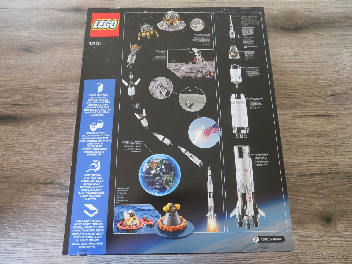 LEGO Ideas 92176 NASA Apollo Saturn V - Praha - východ | Bazoš.cz