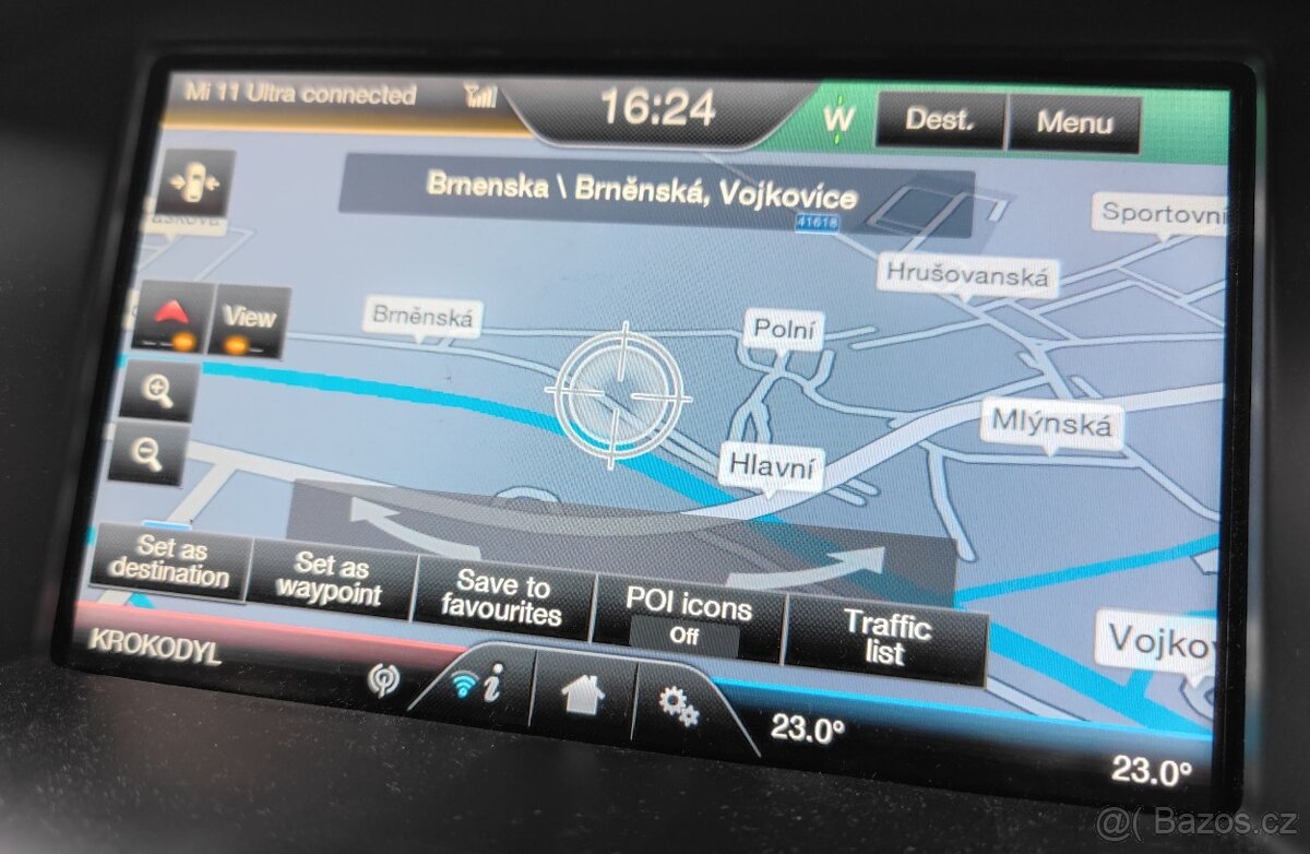 Mapy FORD SYNC 2 - F11 - 2023 - Brno | Bazoš.cz
