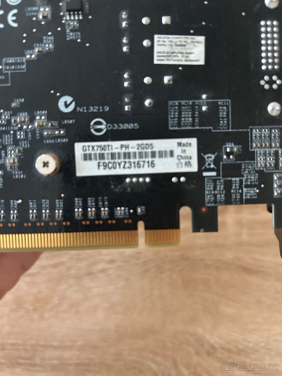 ASUS gtx 750 ti - Brno | Bazoš.cz
