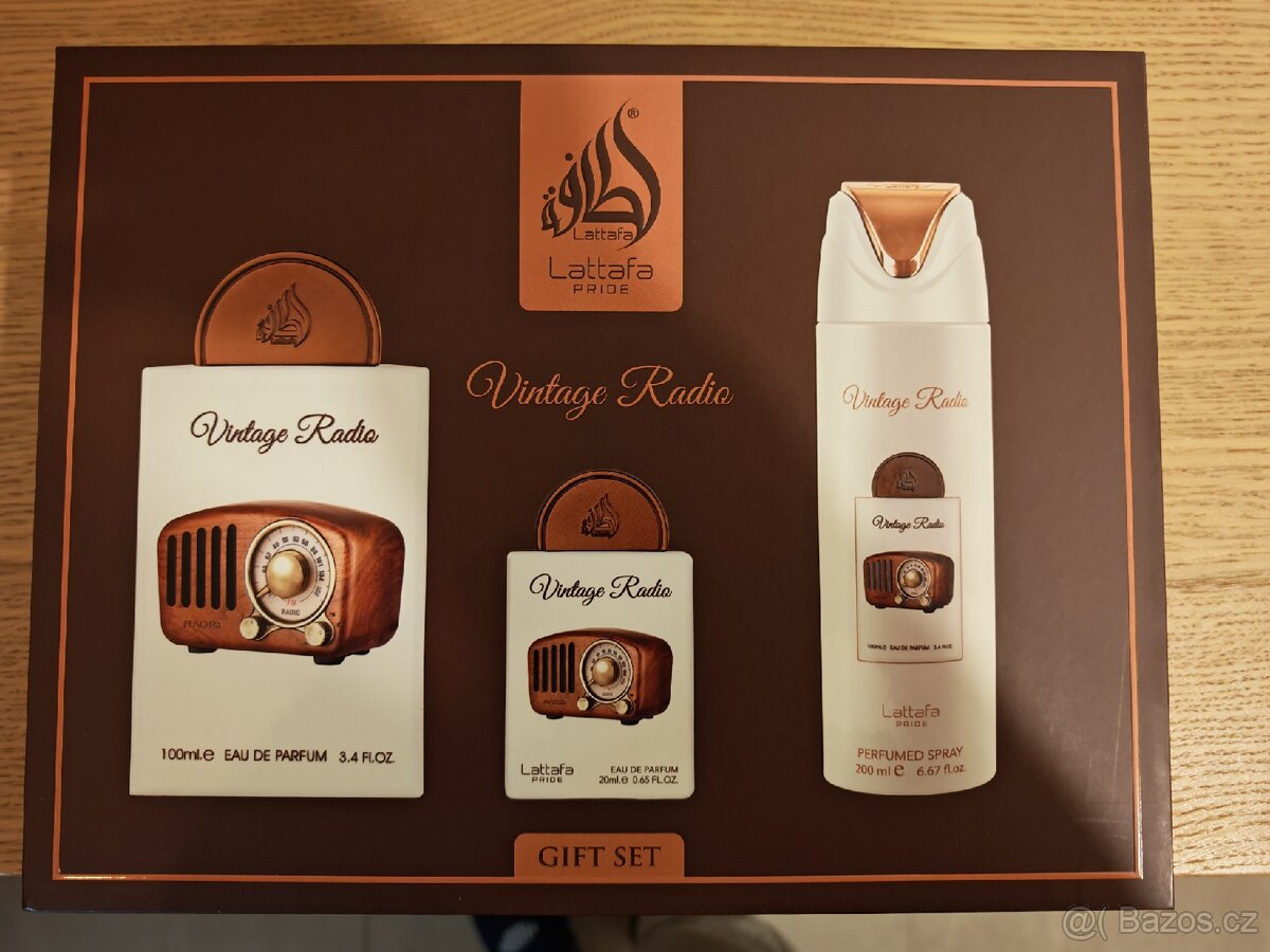 Lattafa Vintage Radio parfém - Praha 8 | Bazoš.cz