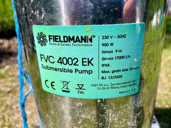 Čerpadlo Fieldmann FVC 4002 EK - Praha - východ | Bazoš.cz