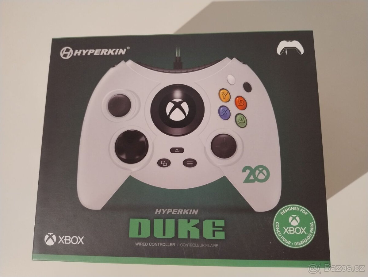 Hyperkin Duke Wired Controller Xbox 20th Anniv. (Xbox, PC) - Praha 5 ...