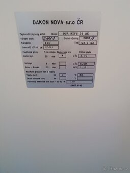 Plynový kotel Dakon Dua RTFS 24 AE - Pardubice | Bazoš.cz
