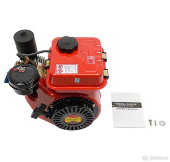 Novy Jednoválcový Diesel Motor 4T 3HP Zpětný Start - Kladno | Bazoš.cz
