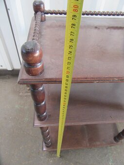 Nabízím starožitný secesní etažer-regál. Původní stav. Nejd - Hradec ...